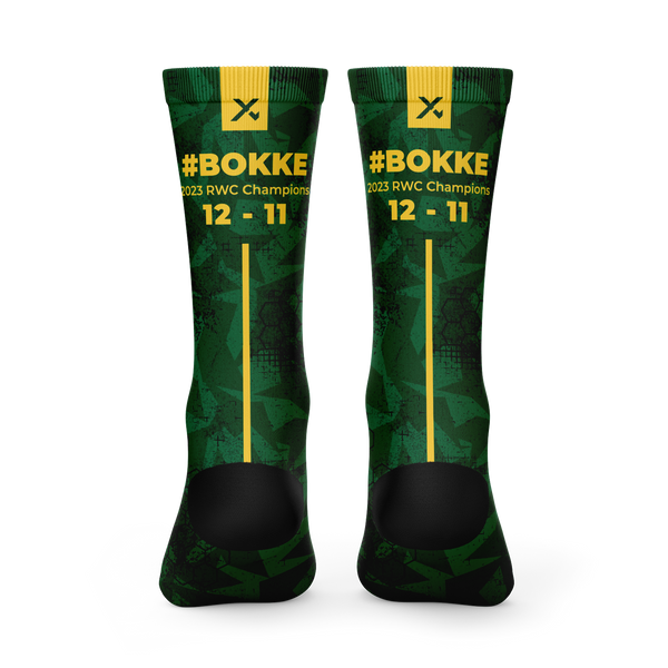 Bokke Victory Limited Edition RWC Crew Socks – Sox South Africa